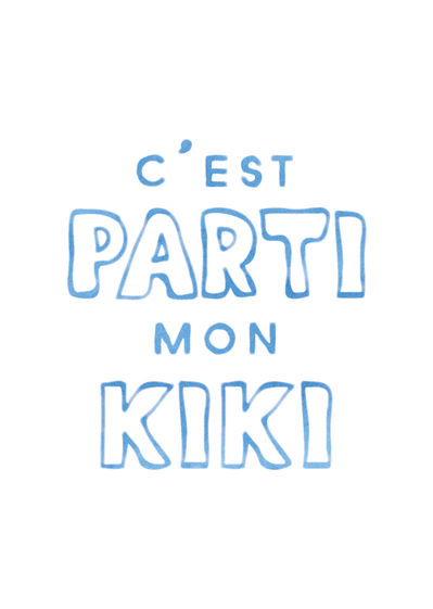 Carte C'est Parti Mon Kiki : Envoyer une vraie Carte De Septembre Et De La Rentrée dès 0,99 ...